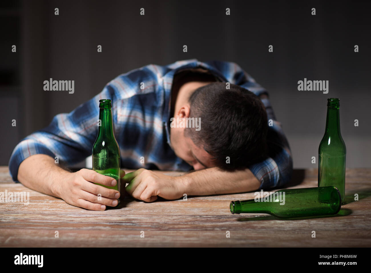 Drunk man beer hi-res stock photography and images - Alamy