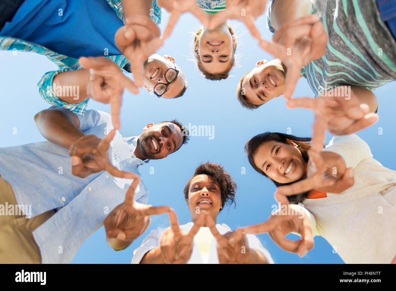 Peaceful Happy Person