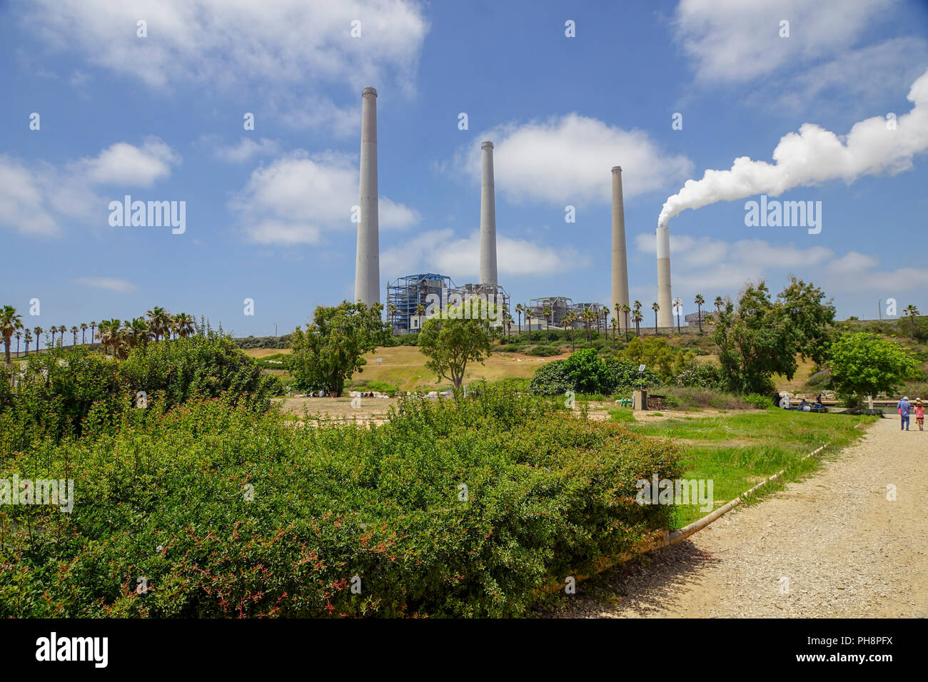 Power plant in hadera hi-res stock photography and images - Alamy
