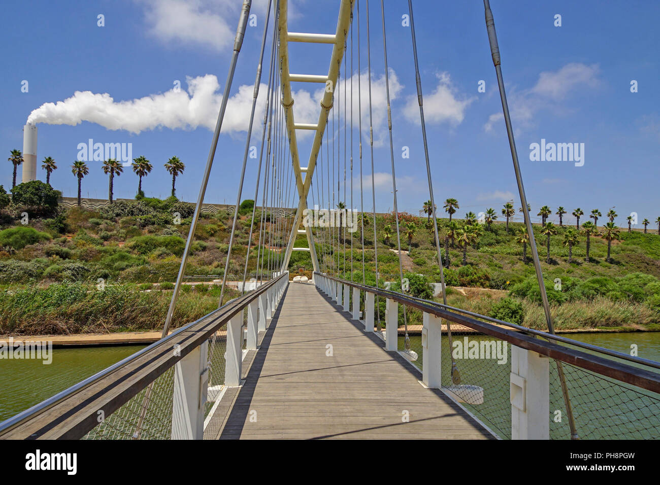 Israel, Hadera, The Hadera River and park Stock Photo - Alamy