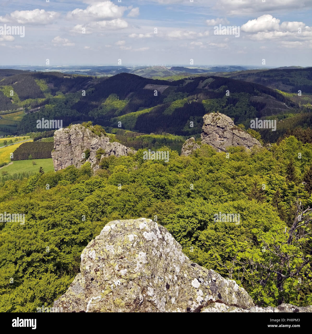Square rock formation hi-res stock photography and images - Alamy