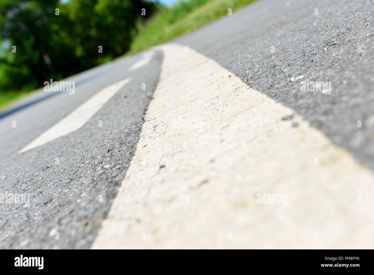 road route direction Stock Photo - Alamy