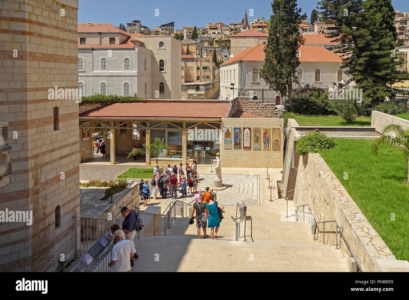 Outside basilica annunciation nazareth hi-res stock photography and ...