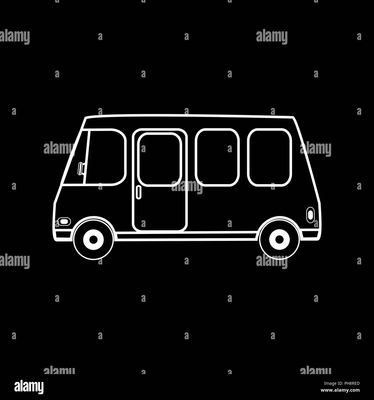 Minivan bus hi-res stock photography and images - Alamy