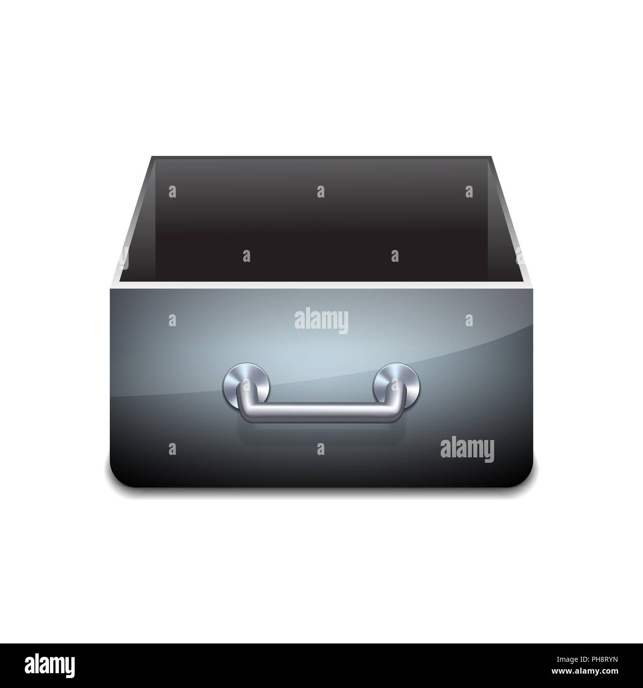 Archive file cabinet flat Cut Out Stock Images & Pictures - Alamy