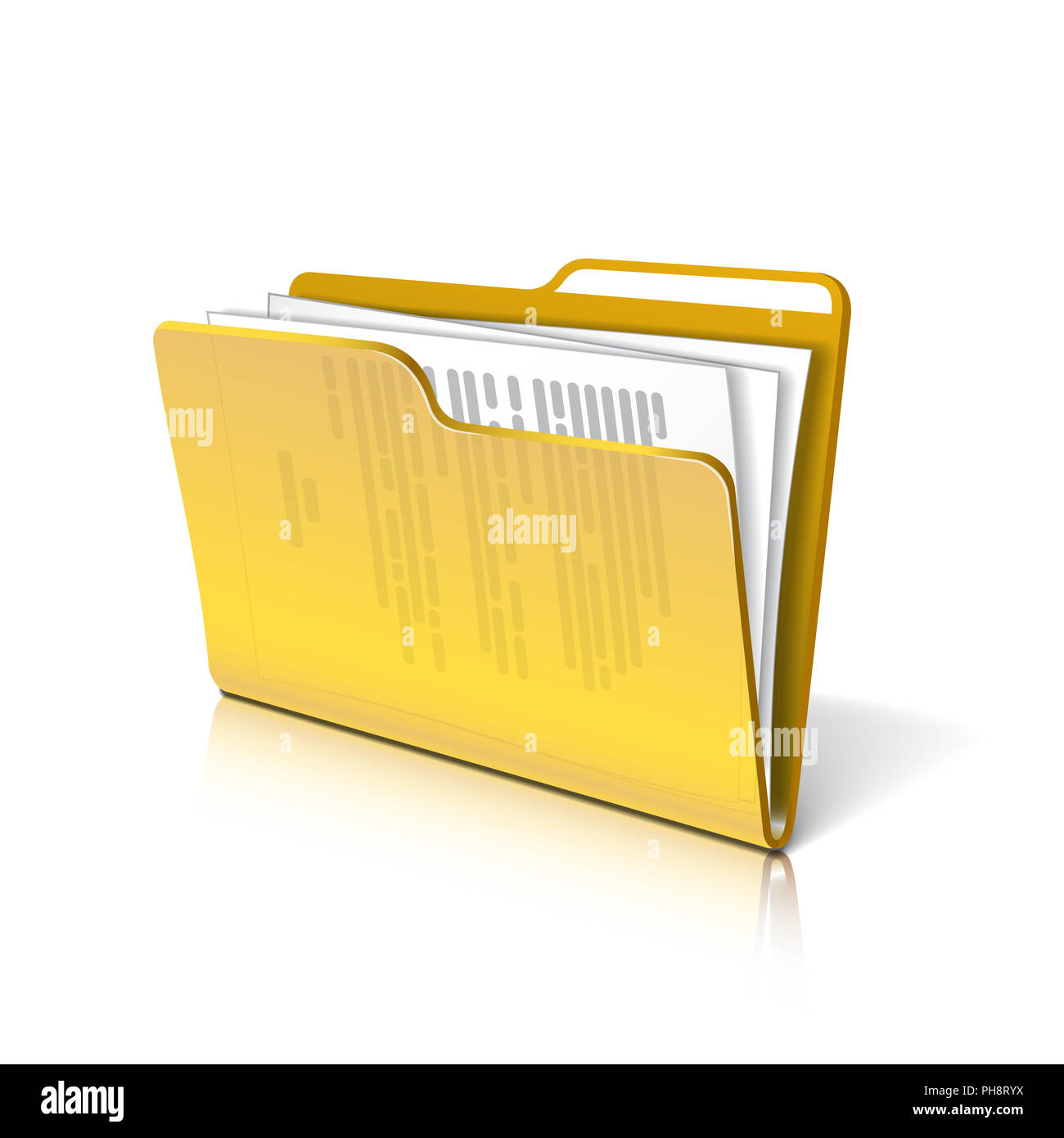 Computer folder for papers hi-res stock photography and images - Alamy