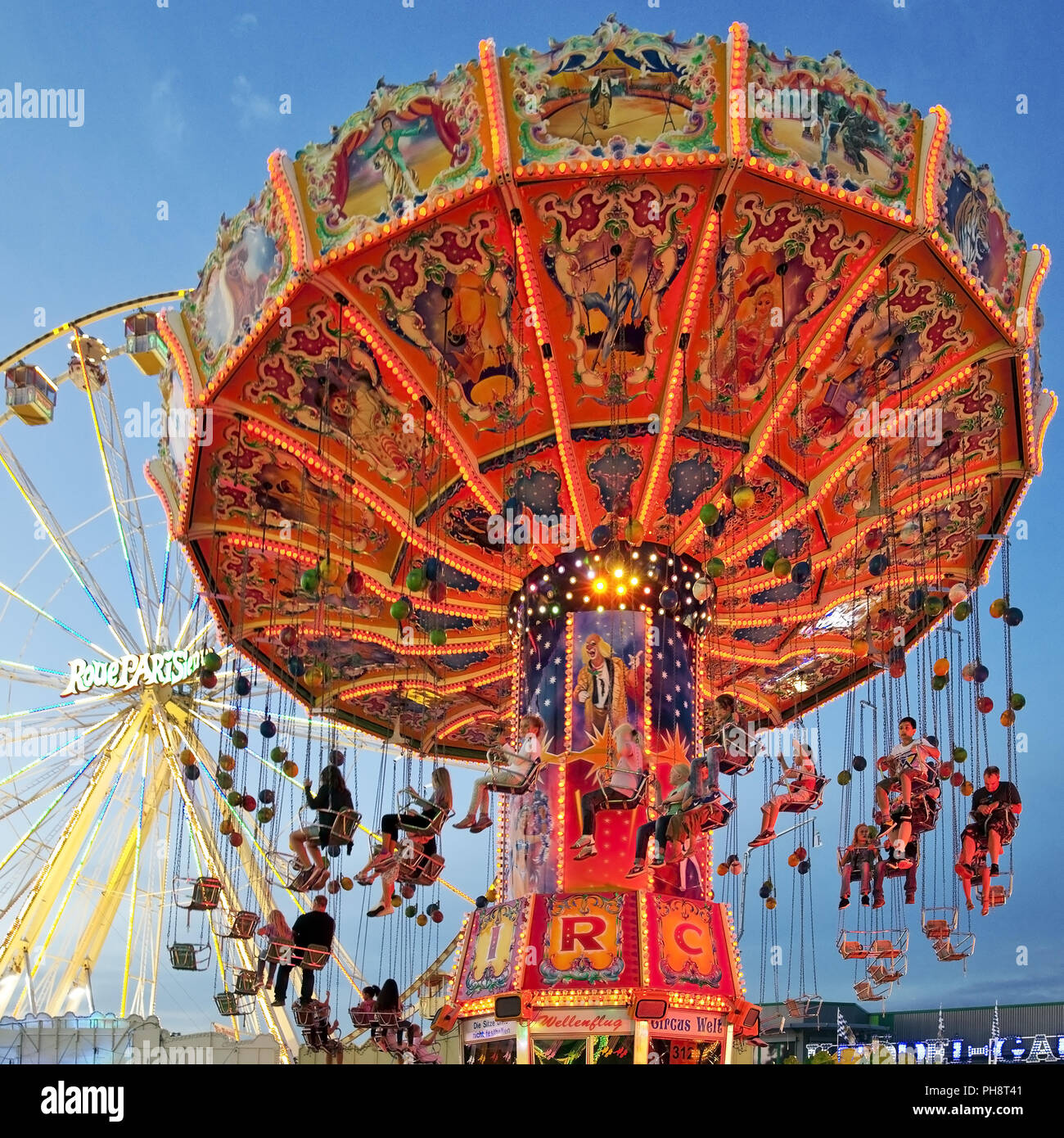 Cranger Kirmes fair, Herne, Ruhr area, Germany Stock Photo - Alamy