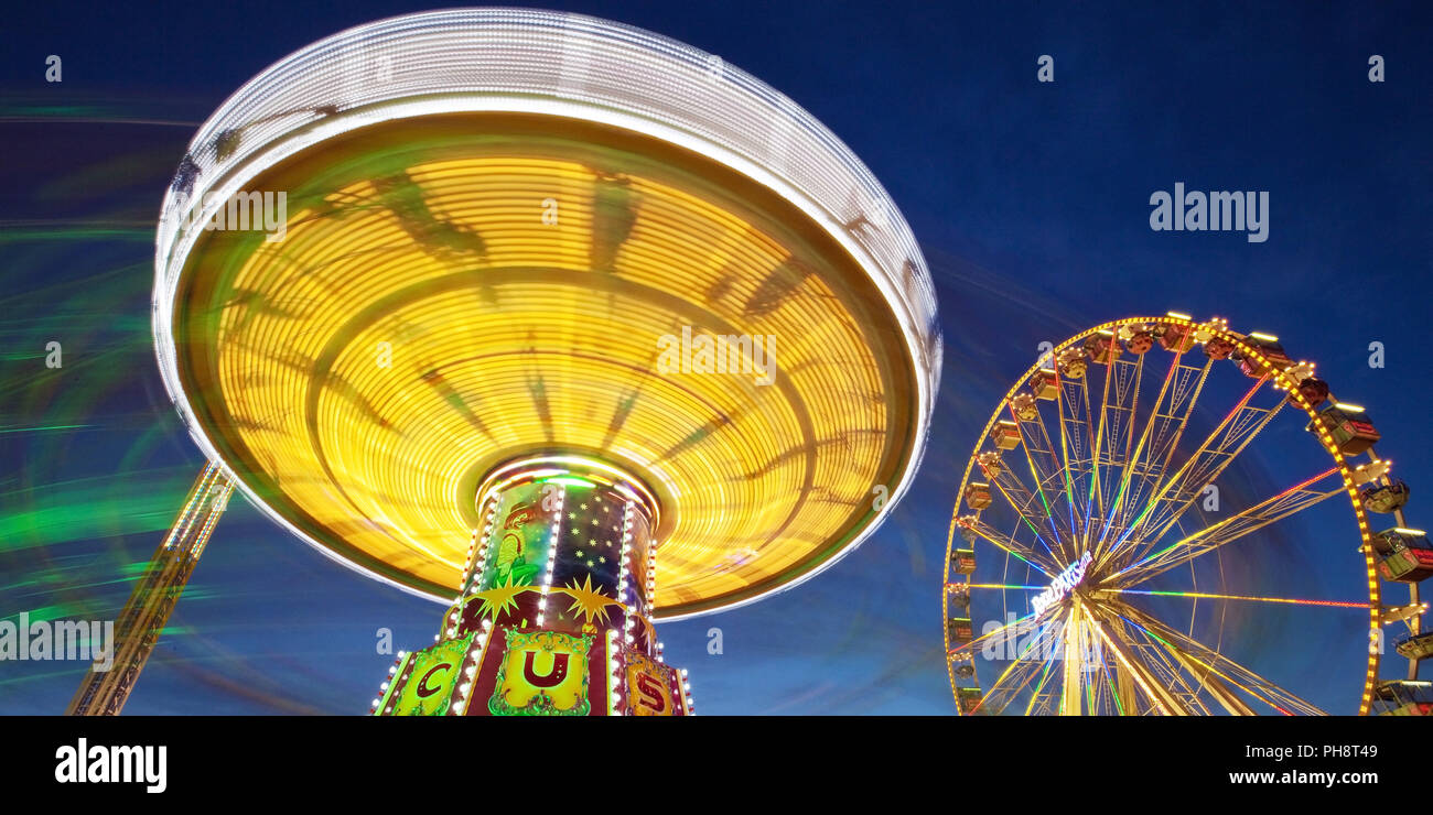 Cranger Kirmes fair, Herne, Ruhr area, Germany Stock Photo - Alamy
