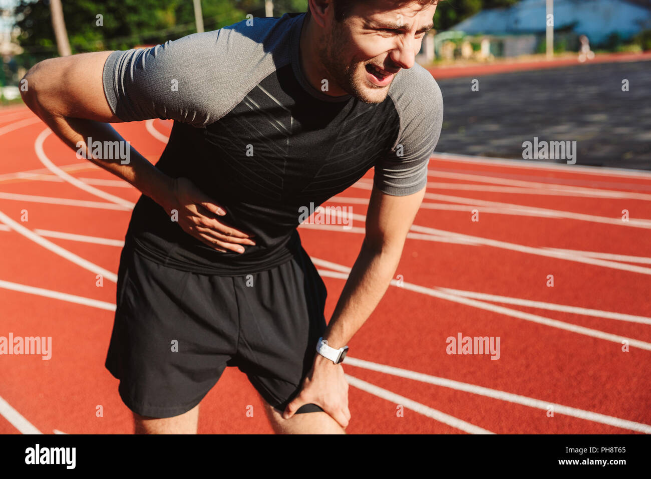 Man sprinter running from hi-res stock photography and images - Alamy