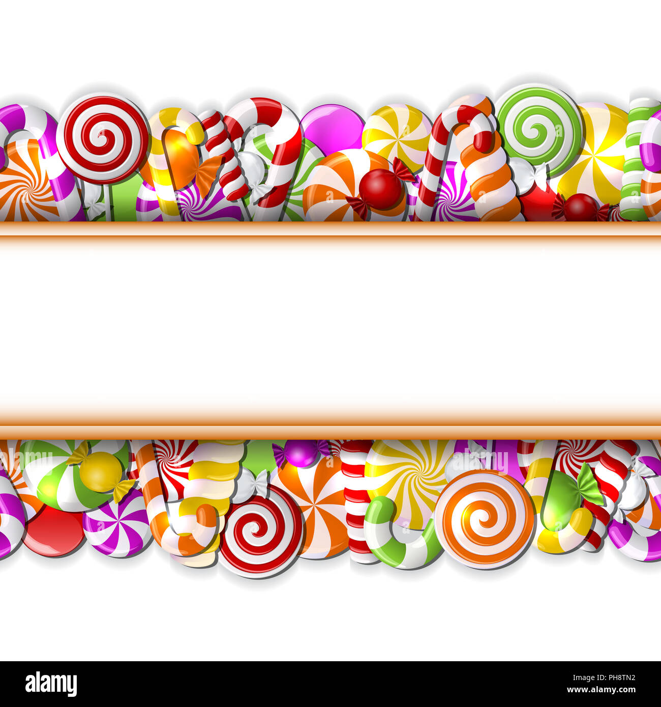 Circle candies Cut Out Stock Images & Pictures - Alamy