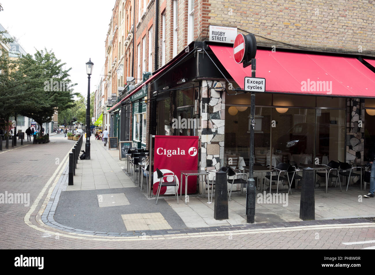 Cigala Restaurant, Lamb's Conduit Street, London, WC1N, UK Stock Photo ...