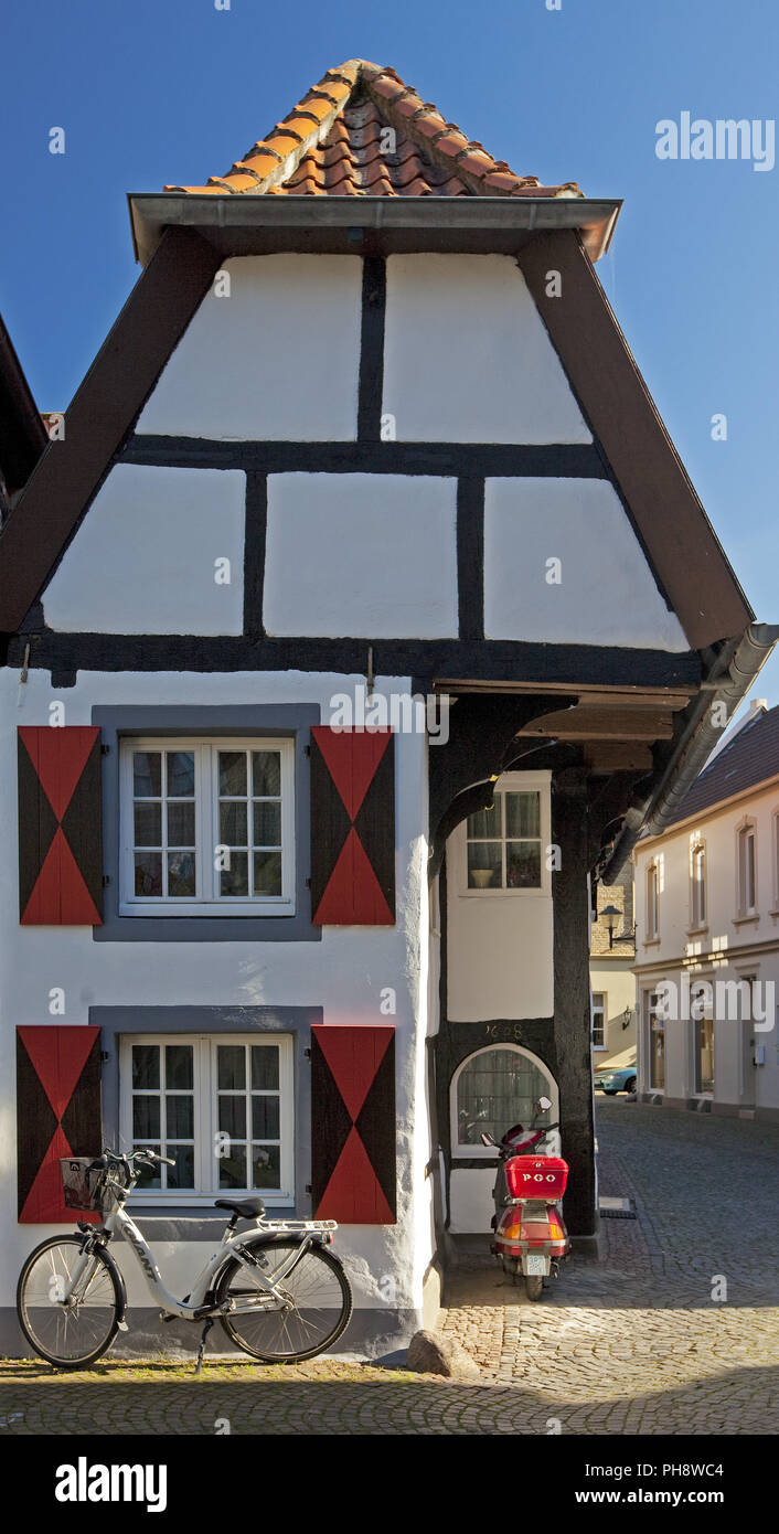 Pumperie building, old town, Warendorf, Germany Stock Photo - Alamy