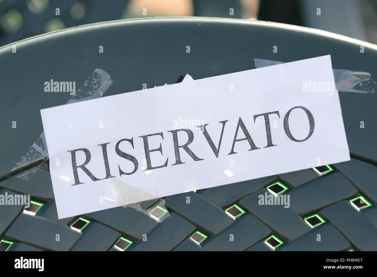 Reserved seats hi-res stock photography and images - Alamy