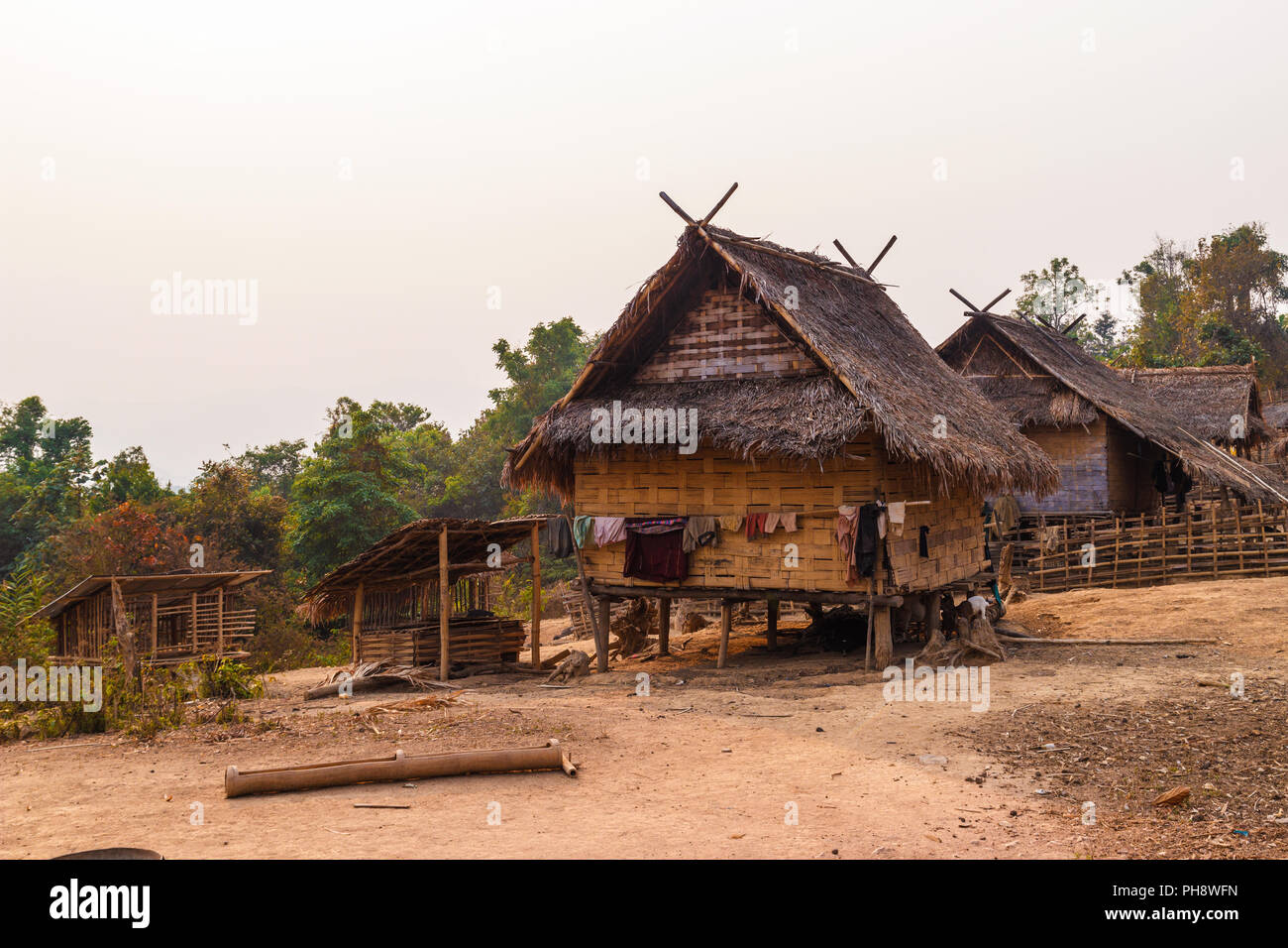 Khmu village in Luang Namtha Province, Laos Stock Photo - Alamy