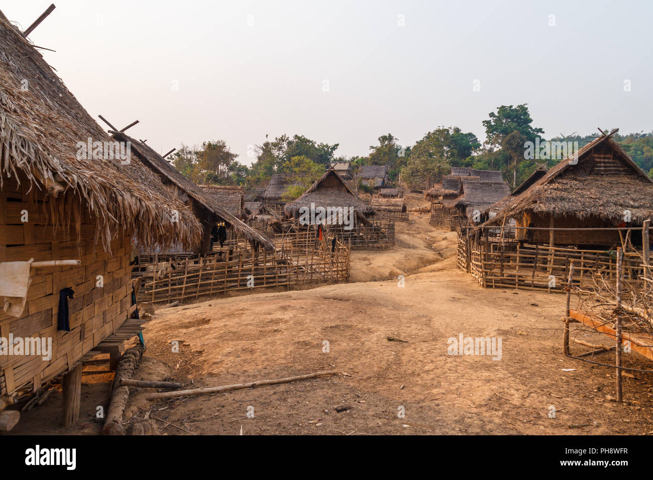 Khmu village in Luang Namtha Province, Laos Stock Photo - Alamy