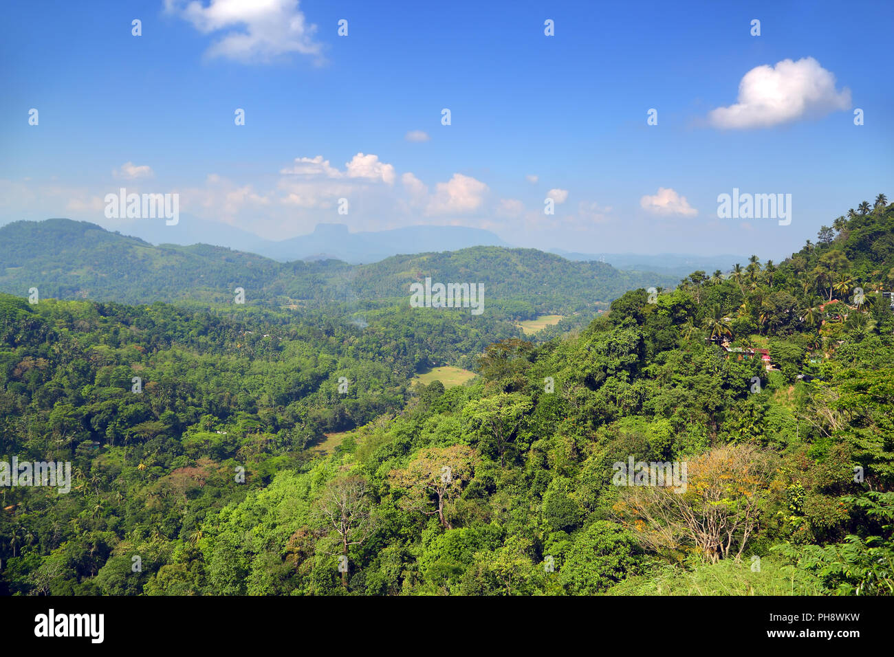 mountain landscape in Sri Lanka Stock Photo - Alamy