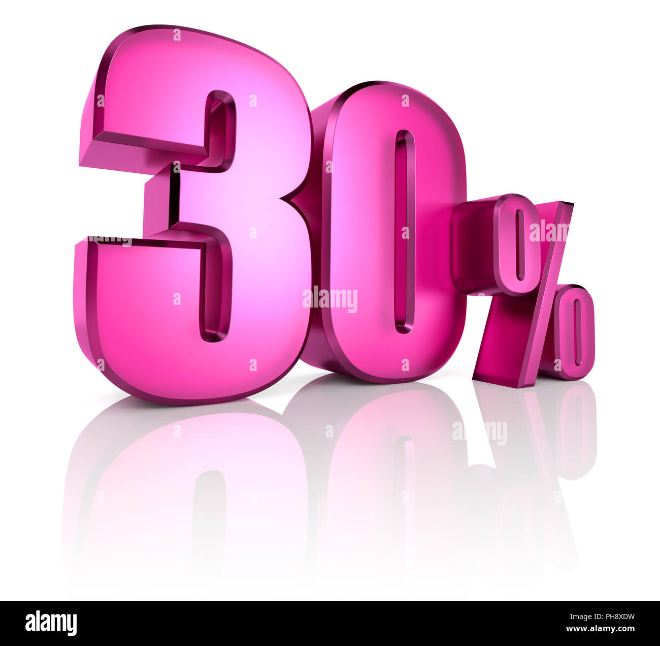 Thirty Percent Sign Stock Photo - Alamy