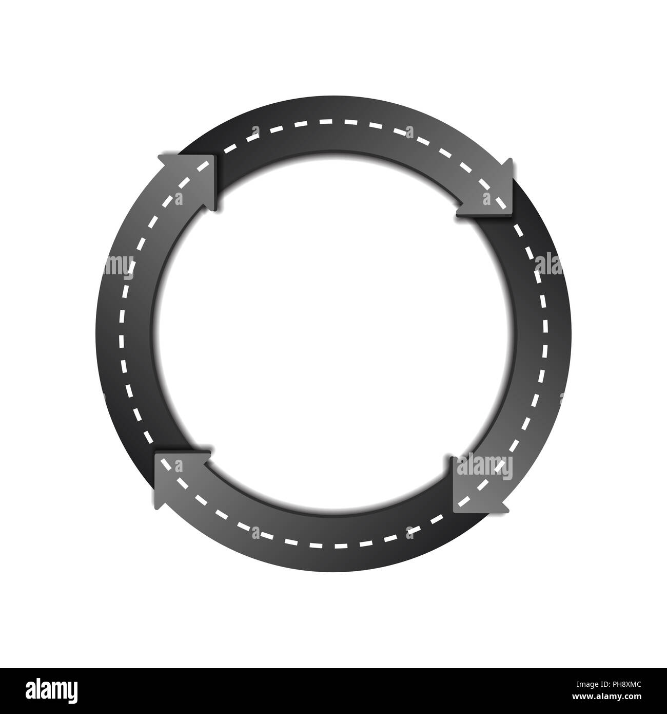 Black arrow sign reload hi-res stock photography and images - Alamy