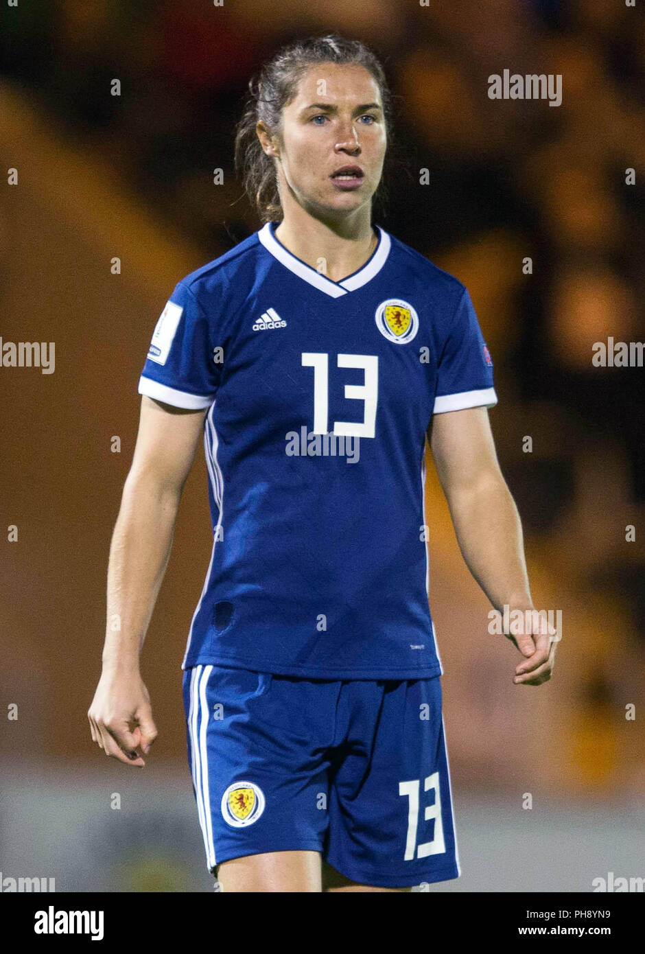 Scotland's Jane Ross during the Women's World Cup Qualifying match at ...