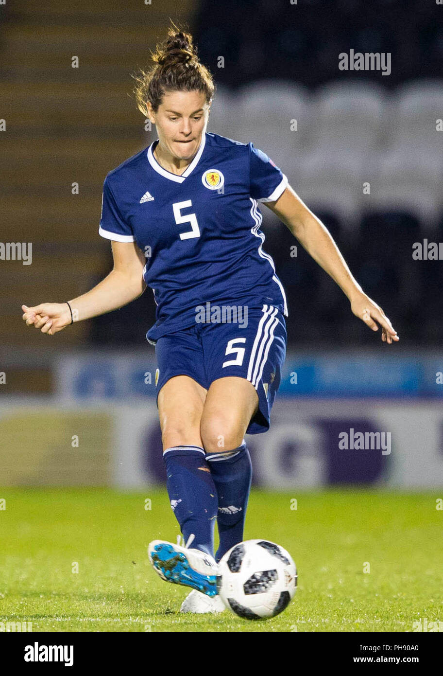 Scotland's Jennifer Beattie during the Women's World Cup Qualifying ...