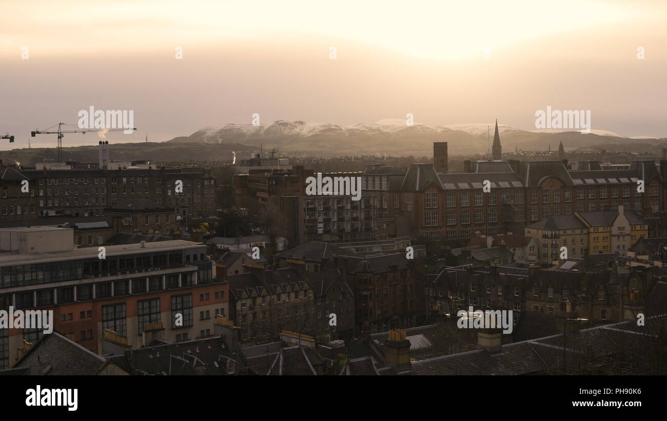 View from edinburgh castle hi-res stock photography and images - Alamy