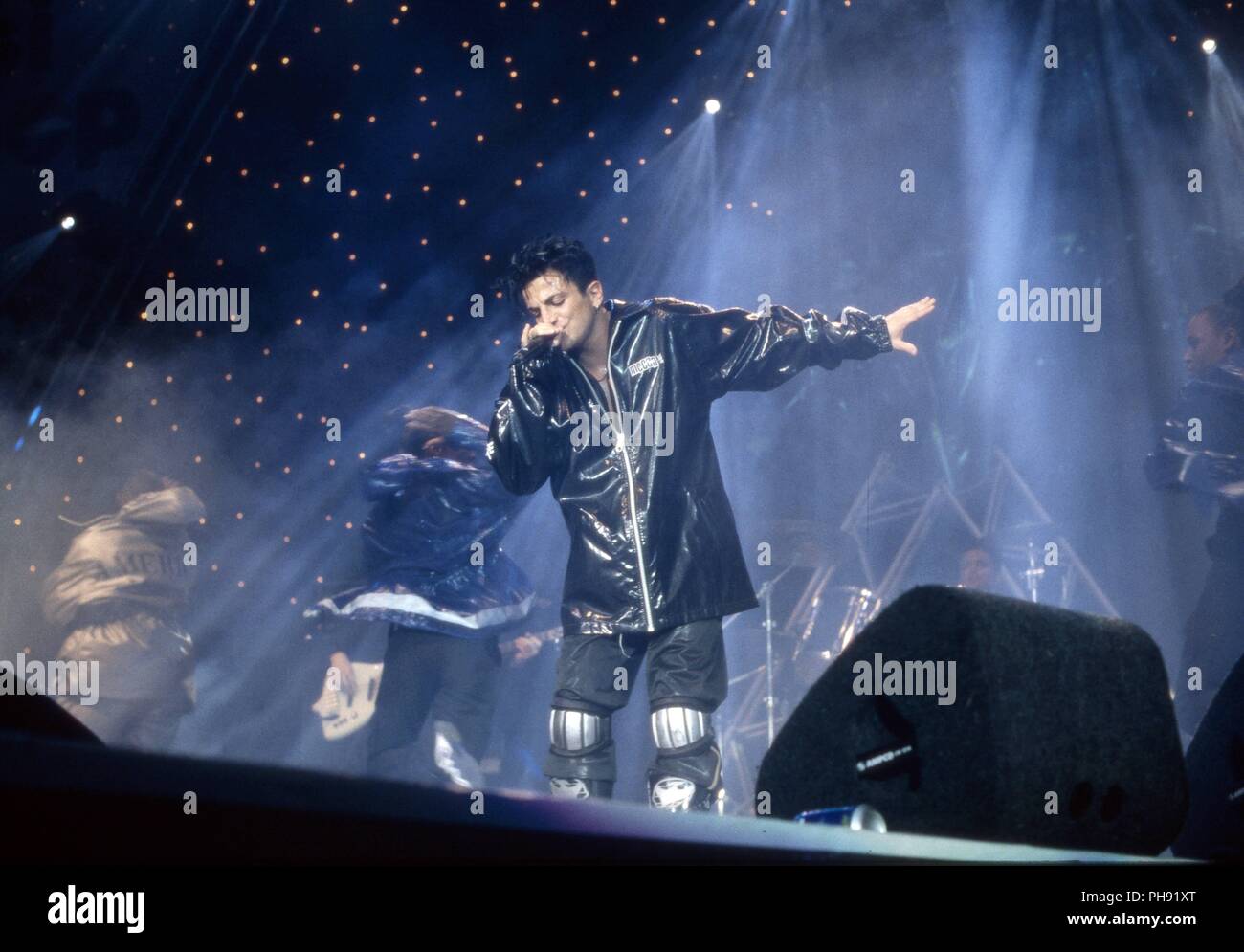 Peter Andre, britischer Sänger, beim Pepsi-Festival in Rotterdam ...