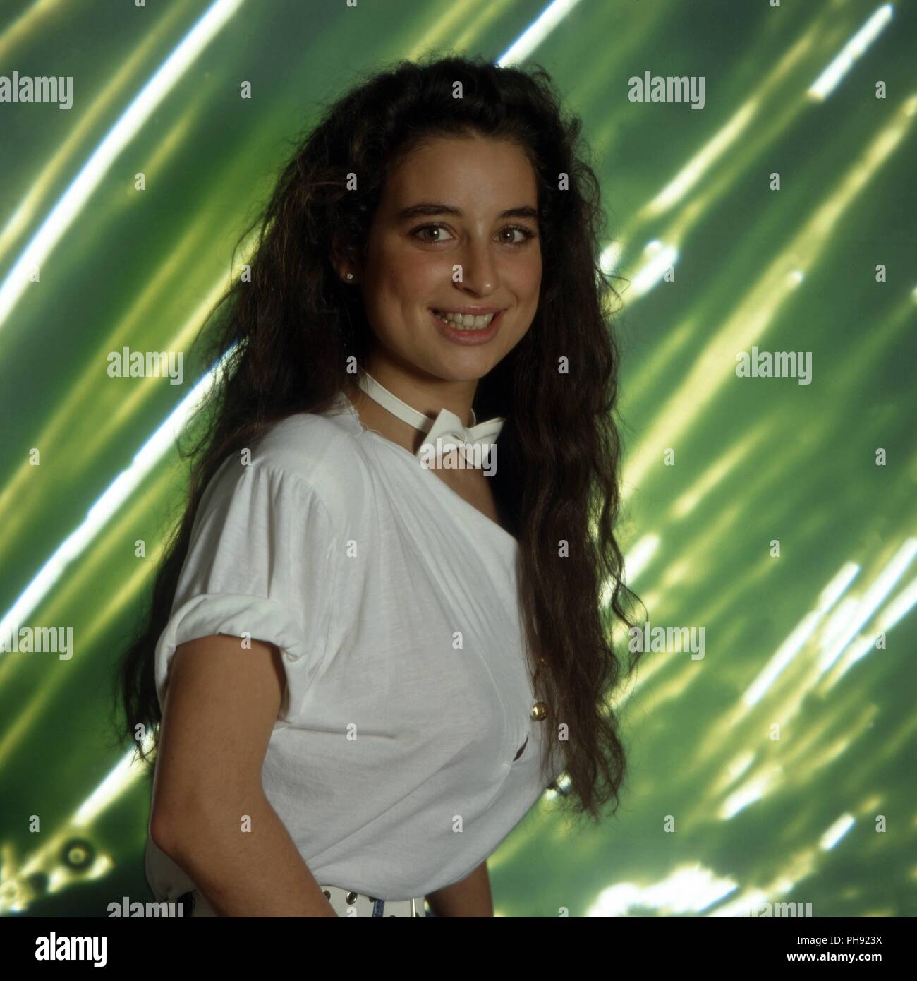 Isabell Varell, deutsche Sängerin und Schauspielerin, in München ...