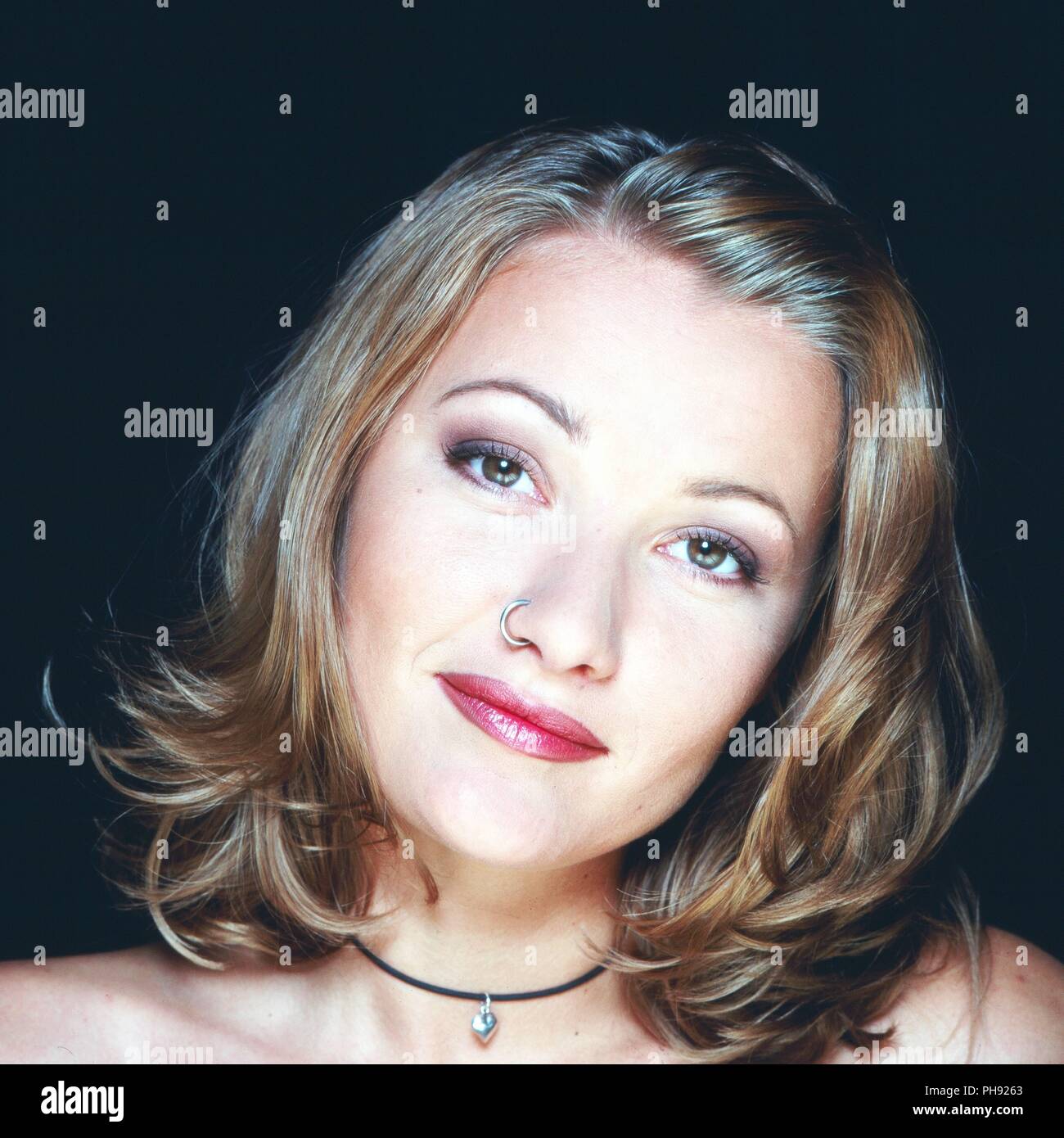 "Whigfield", dänische Sängerin, bei einem Promoshoot in München ...