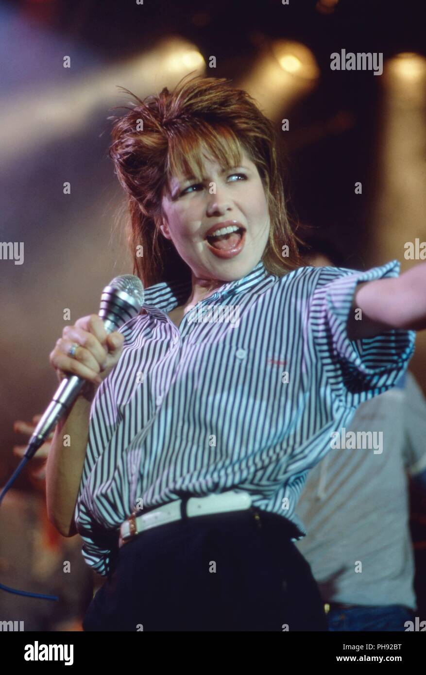 Pia Zadora, amerikanische Schauspielerin und Sängerin, bei einem ...