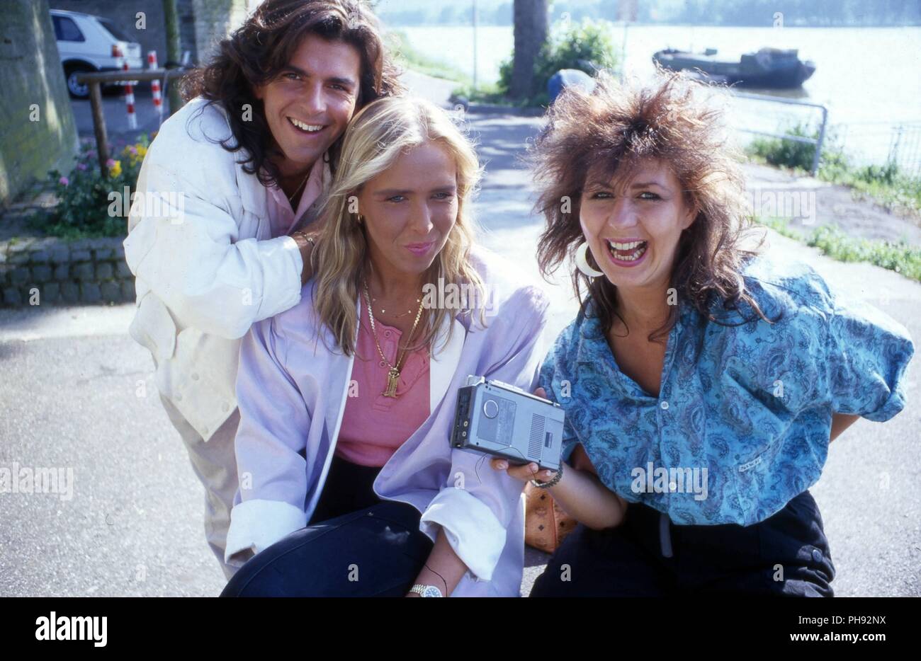 Thomas Anders, Sänger der Band "Modern Talking" mit Ehefrau Nora in ...