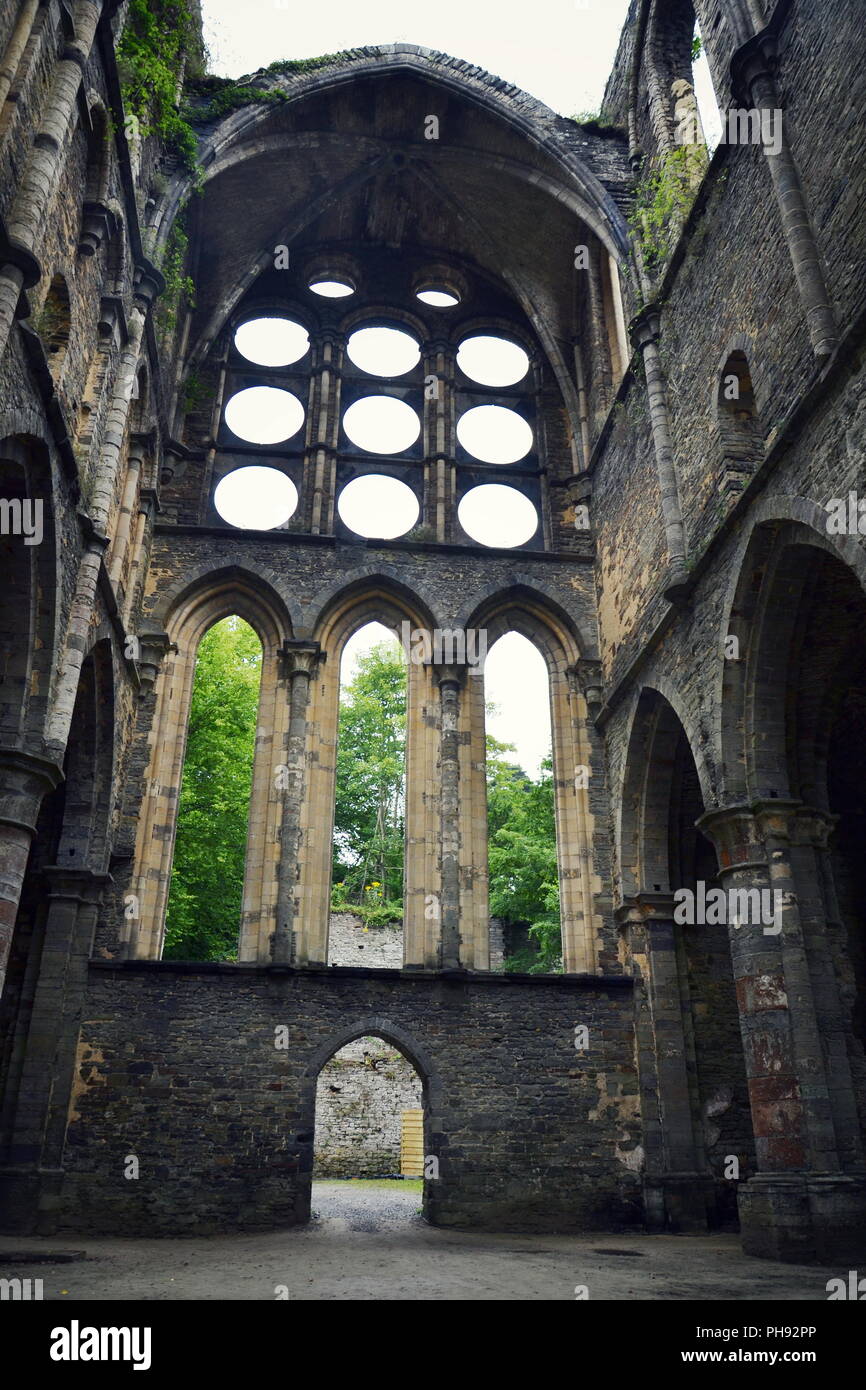 Villers abbey hi-res stock photography and images - Alamy