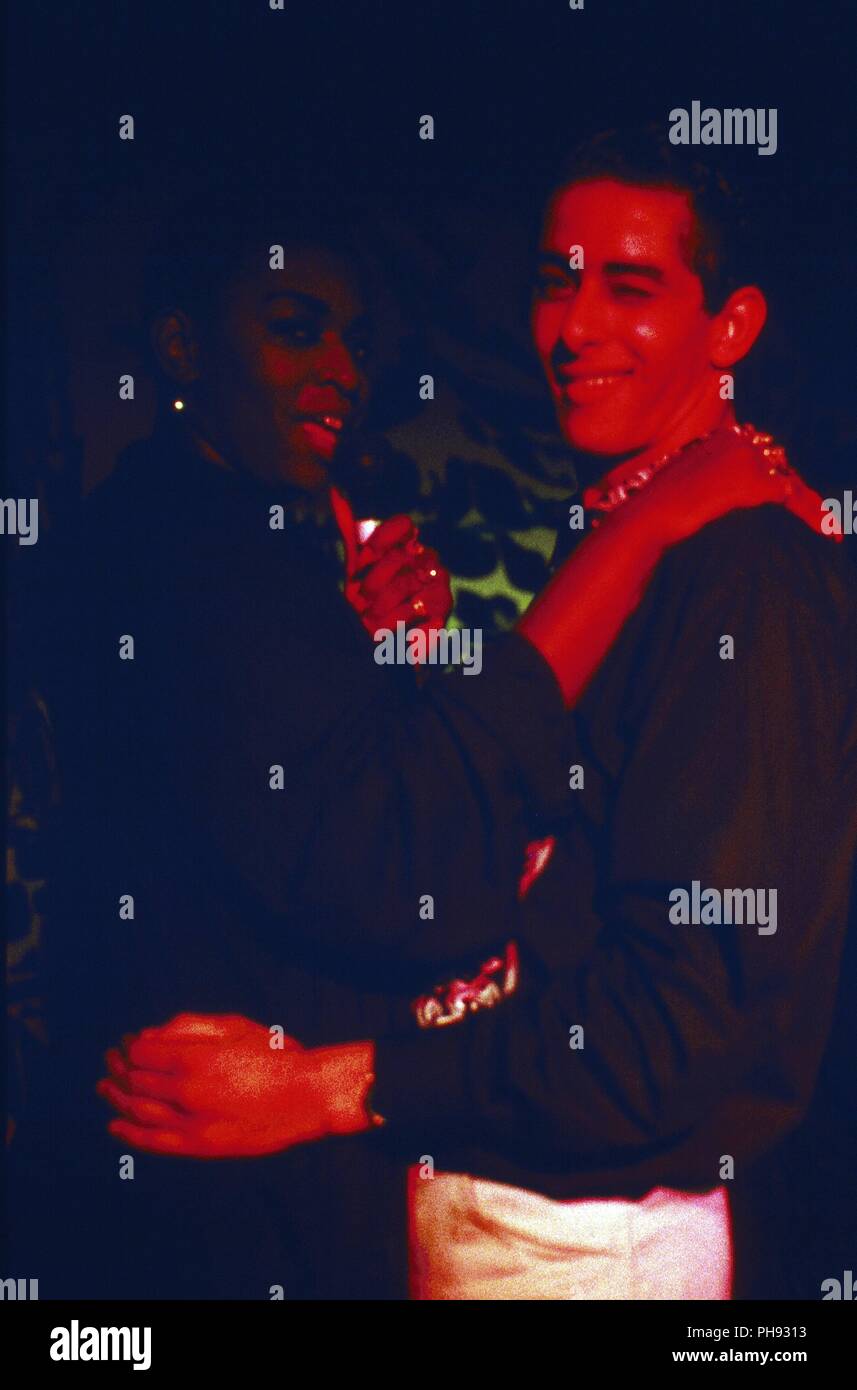 Adeva, afroamerikanische House- und RnB-Sängerin, bei einem Konzert in ...