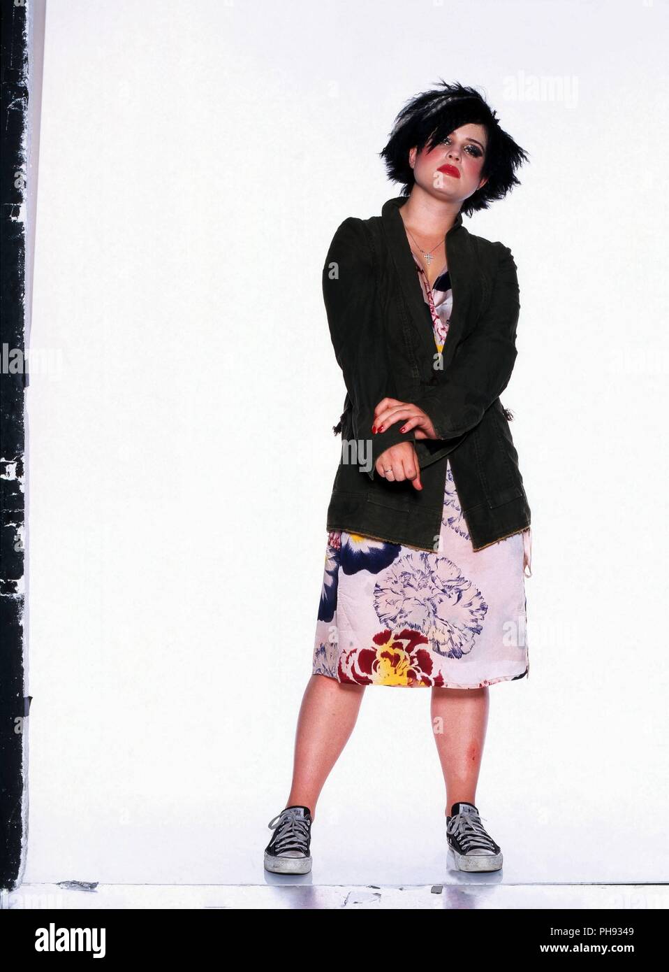 Die britische Musikerin, Moderatorin und Model Kelly Osbourne bei einem ...