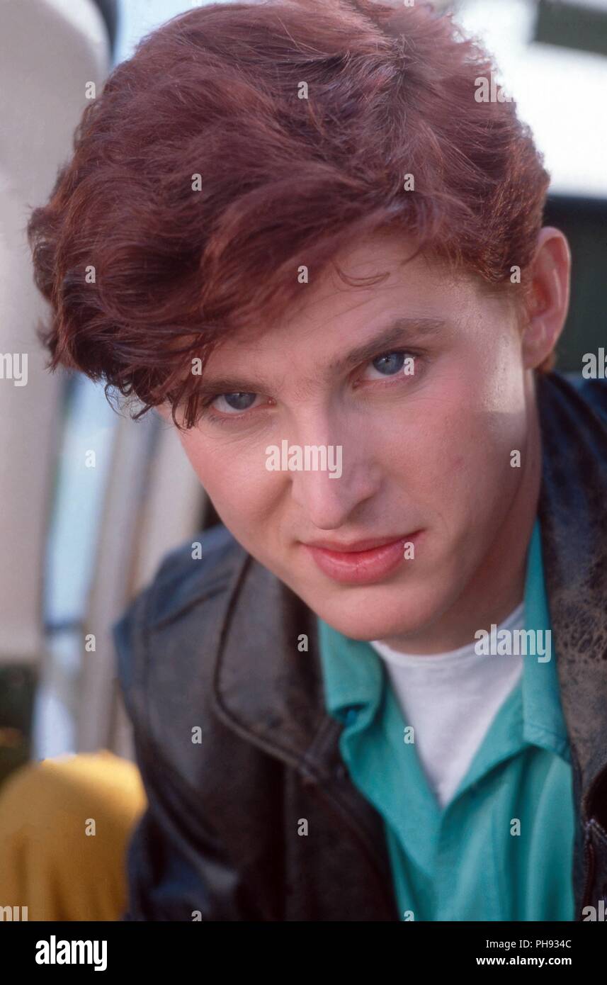 Markus, deutscher Popsänger, in Venedig, Italien 1982. German pop ...