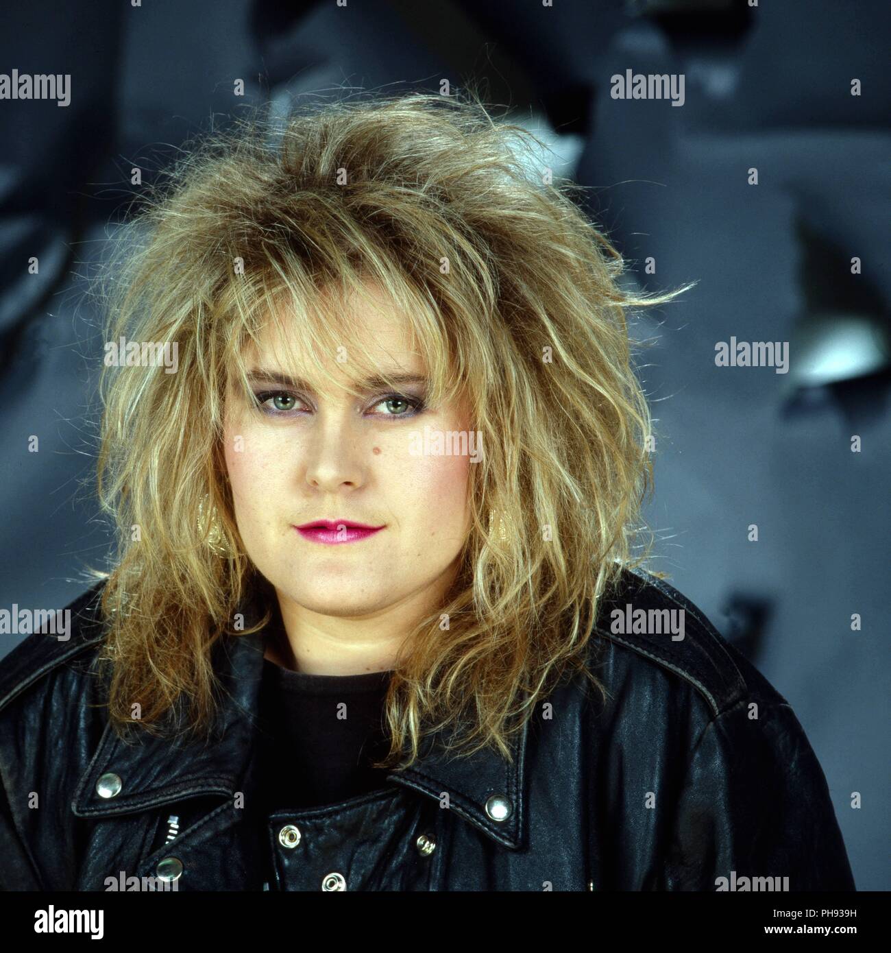 Alison Moyet, britische Popsängerin, in München, Deutschland 1987 ...