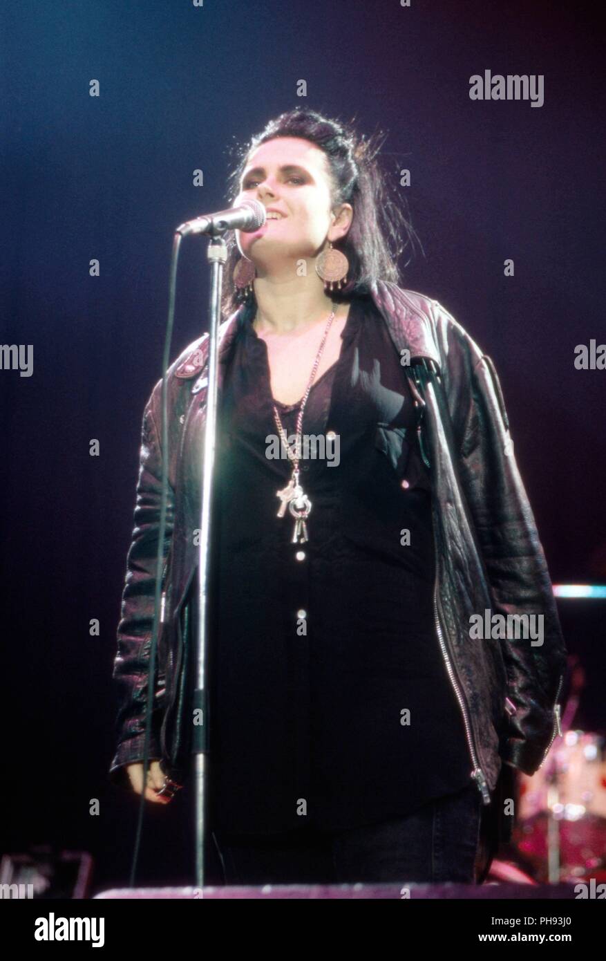 Alison Moyet, britische Popsängerin, bei einem Konzert in Berlin ...