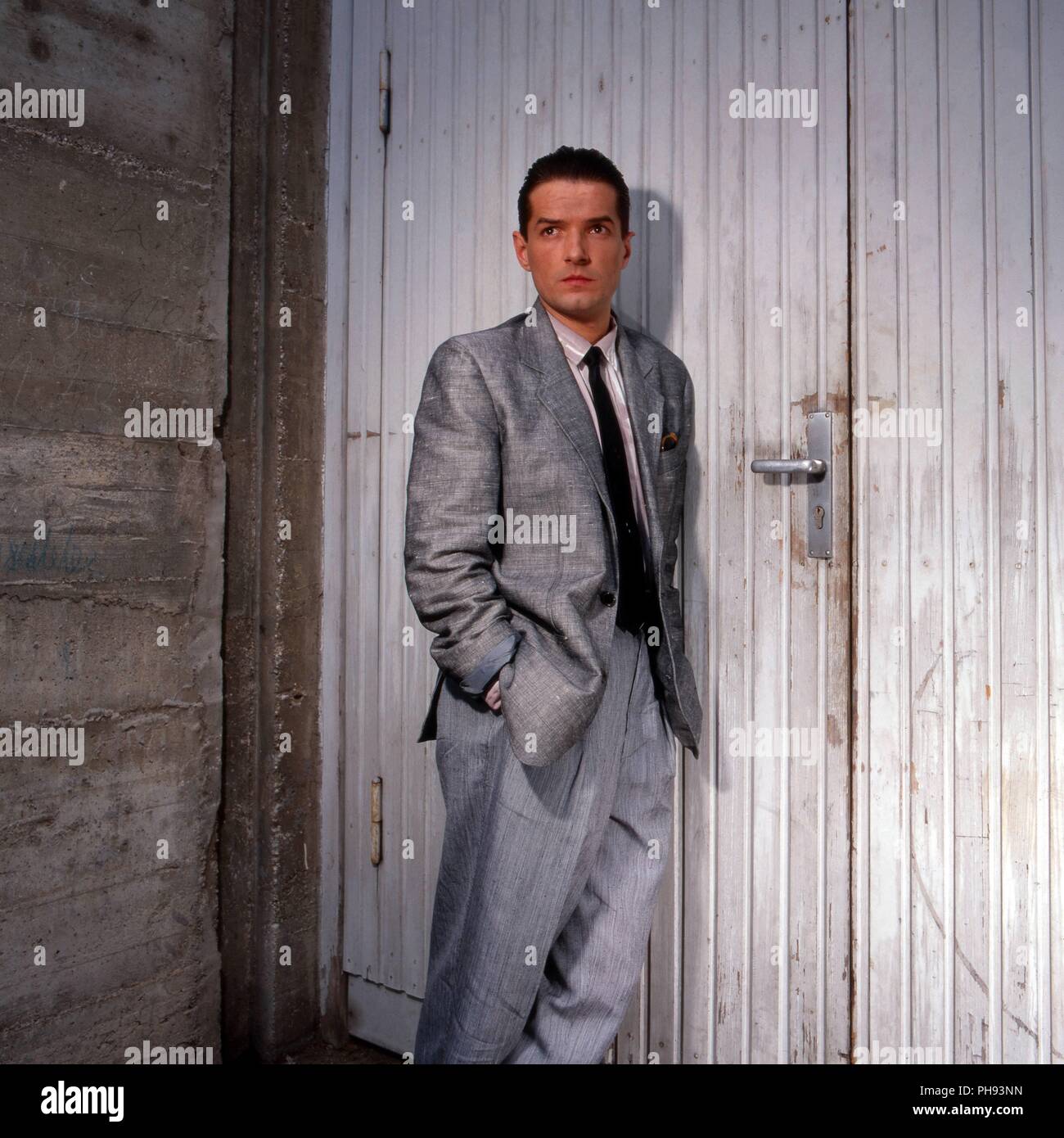 Falco, österreichischer Popsänger, in München, Deutschland 1984 ...