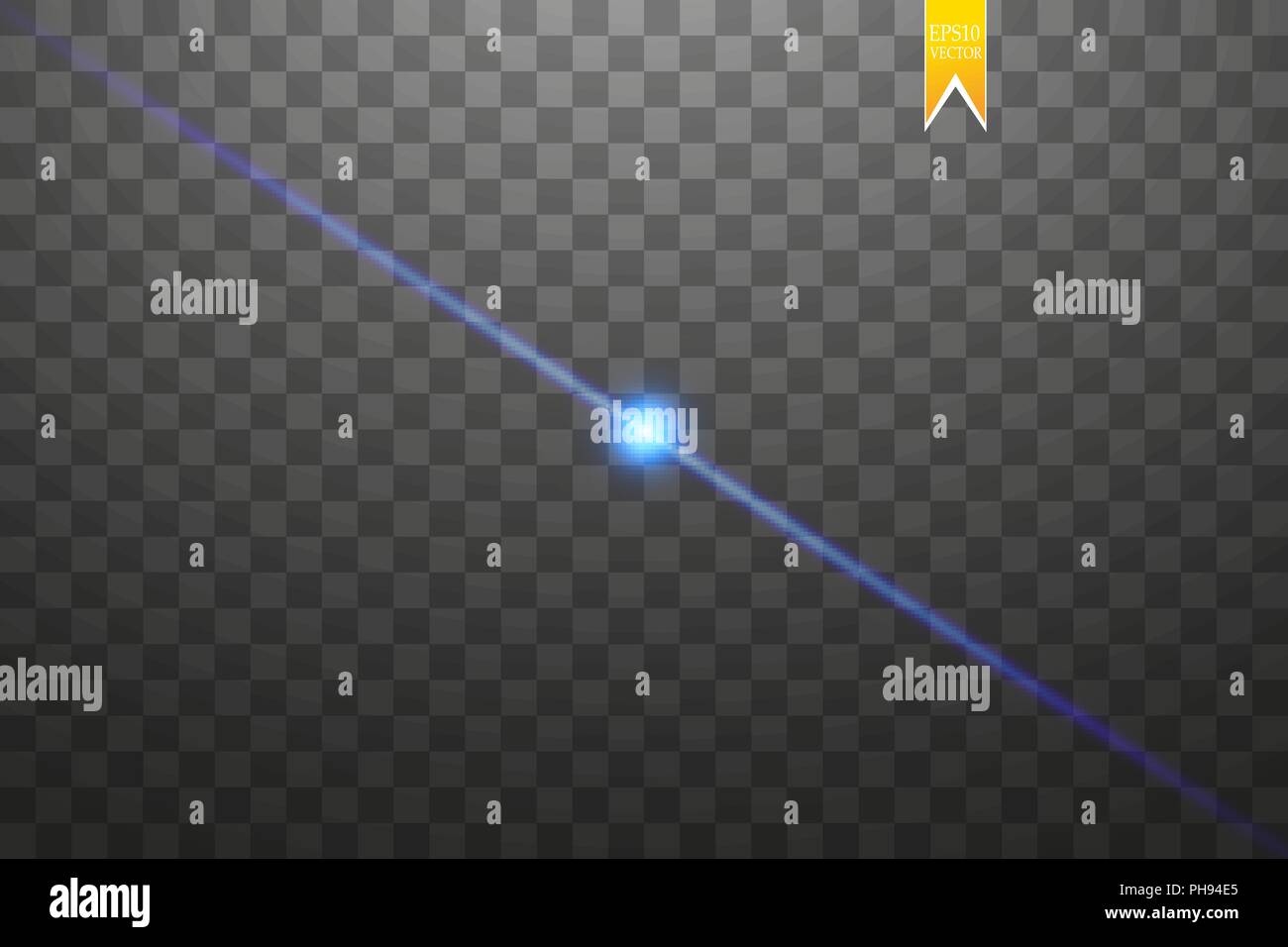 Shape, Single Line, Light Beam, Spotlight, Star Stock Vector Image ...