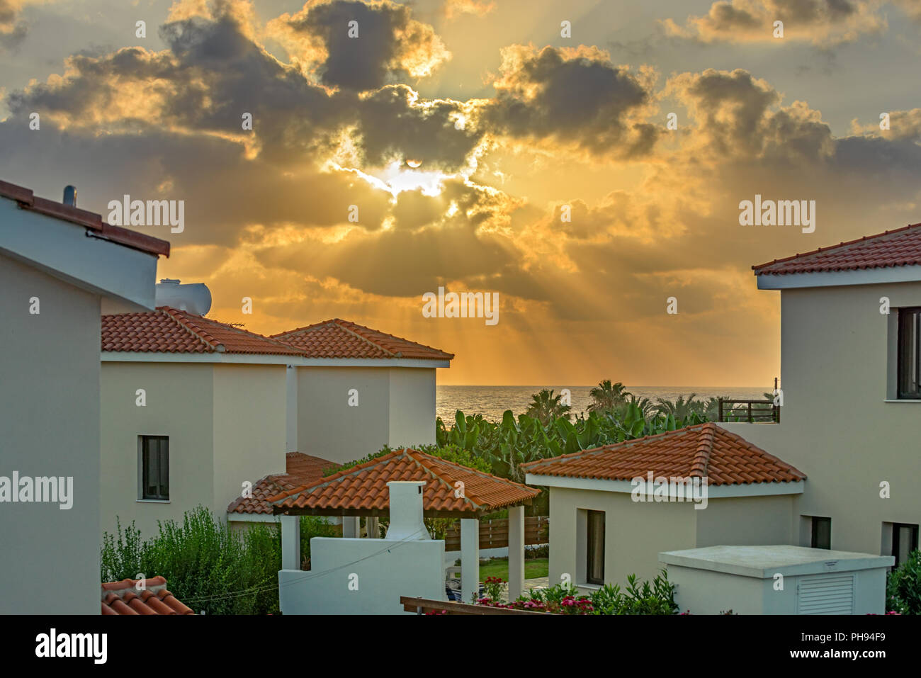 Cyprus Beach Sunset High Resolution Stock Photography and Images - Alamy