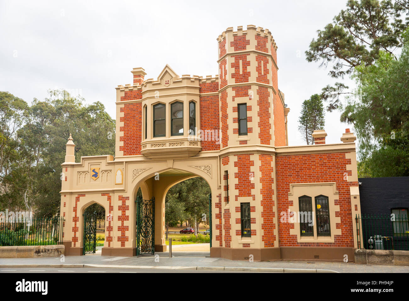George street gatehouse at Parramatta Park, Western Sydney,Australia ...