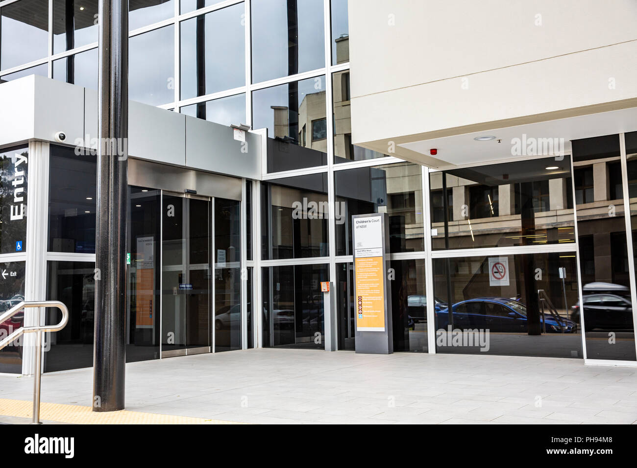 Children Court building in Parramatta, Western Sydney,Australia Stock ...