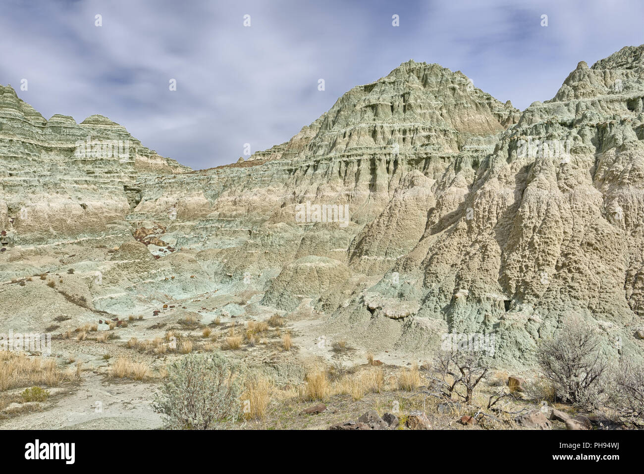 Sheep Rock Unit, John Day Fossil Beds National Monument Stock Photo - Alamy