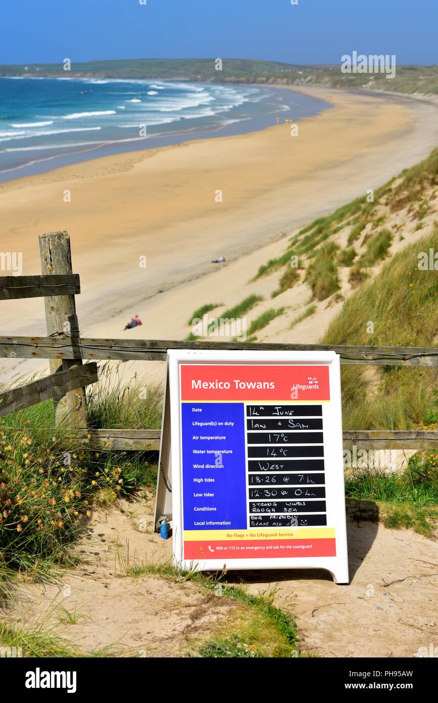 Rnli public information sign hi-res stock photography and images - Alamy