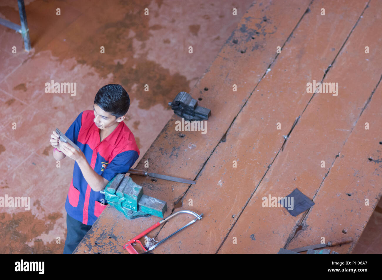 Indian vocational school hi-res stock photography and images - Alamy
