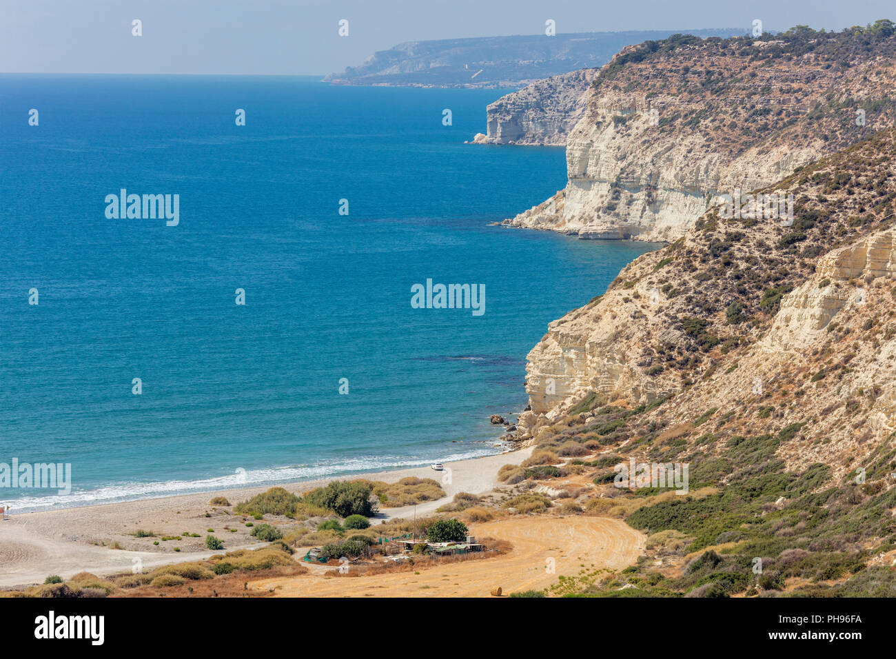 Kourion beach cyprus hi-res stock photography and images - Alamy