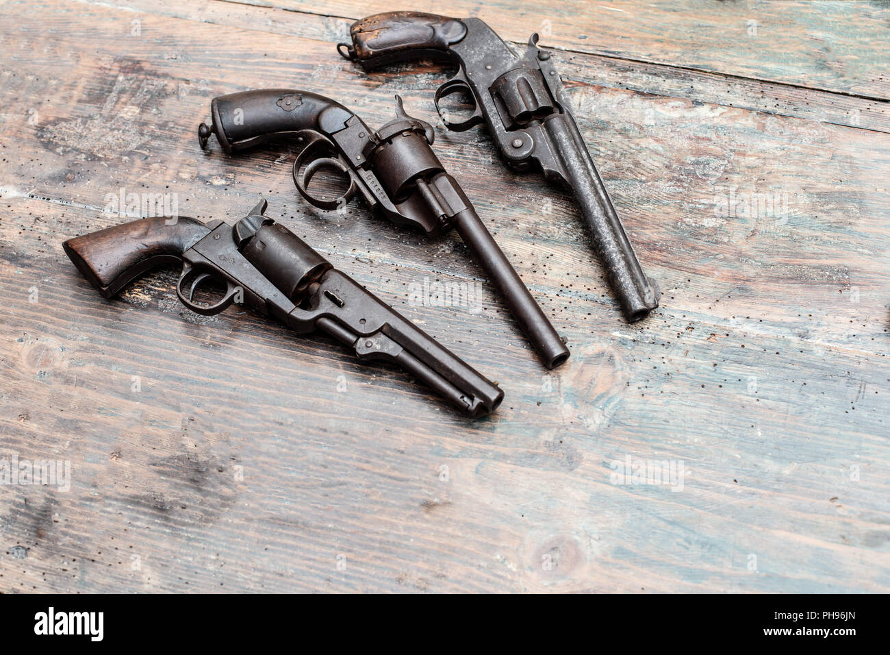 Gun On Table Wallpaper