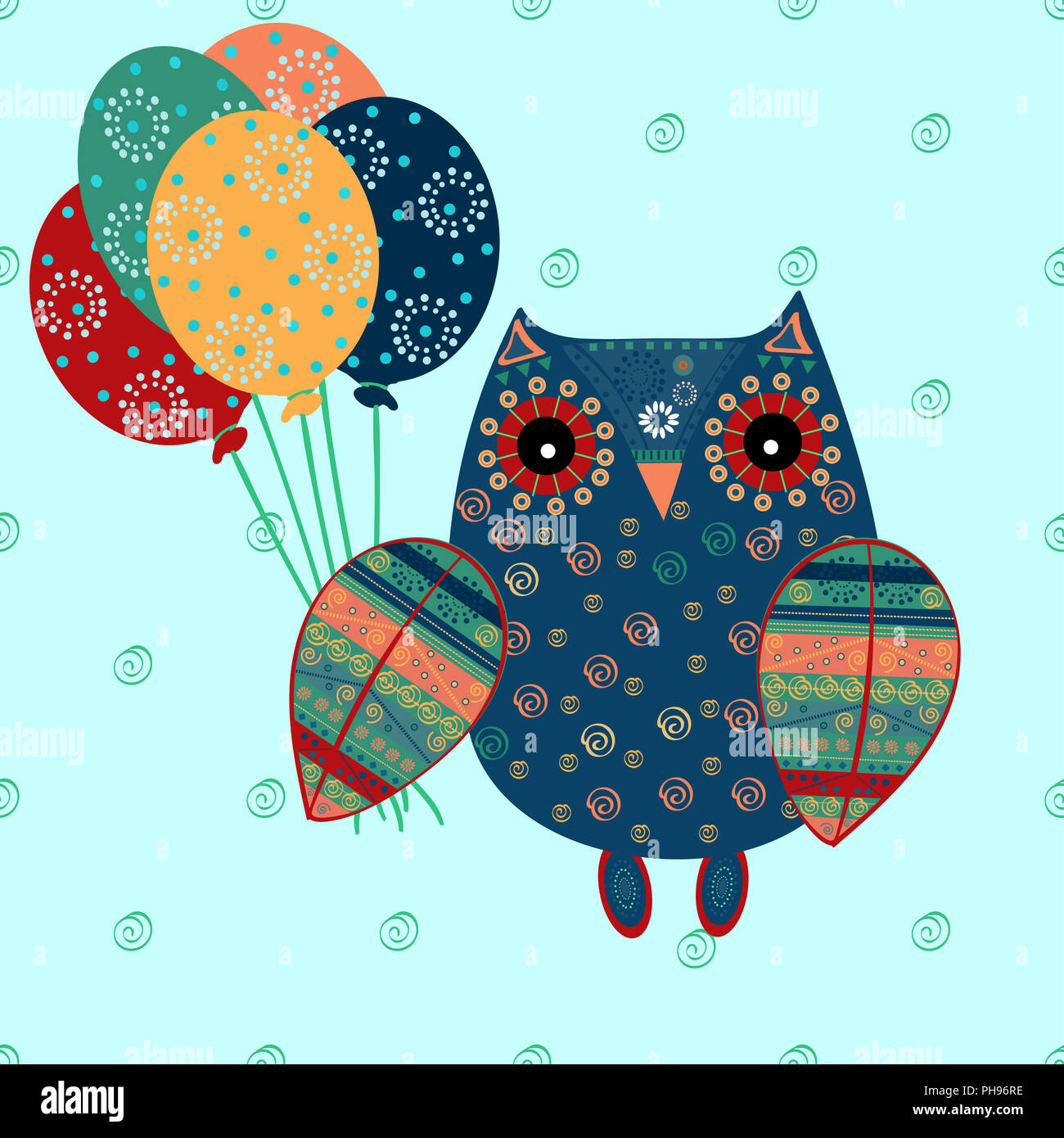 Birthday balloons clipart hi-res stock photography and images - Alamy