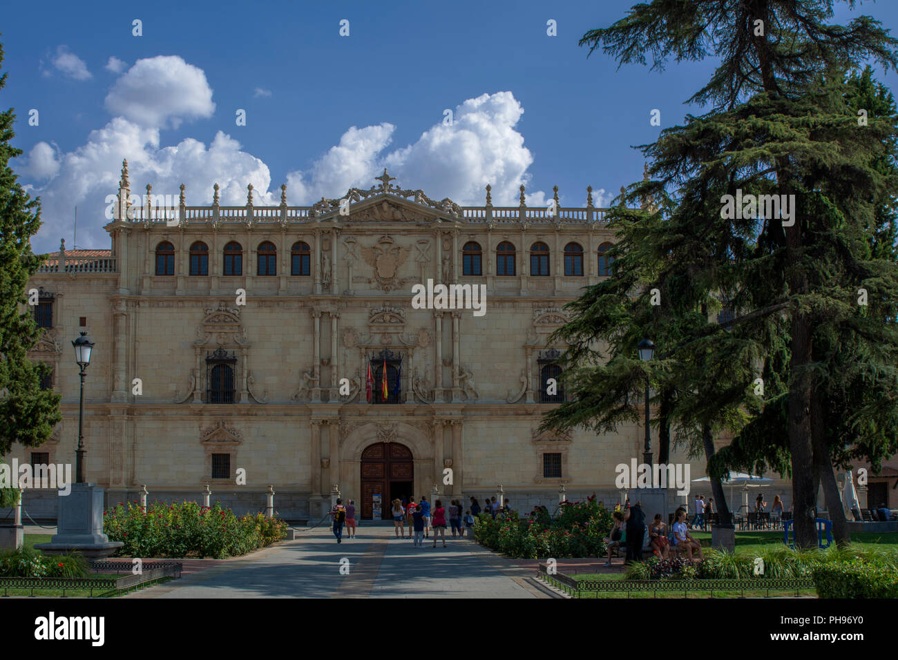 Alcala de Henares, Madrid, Spain; August 2018: University of Alcala ...