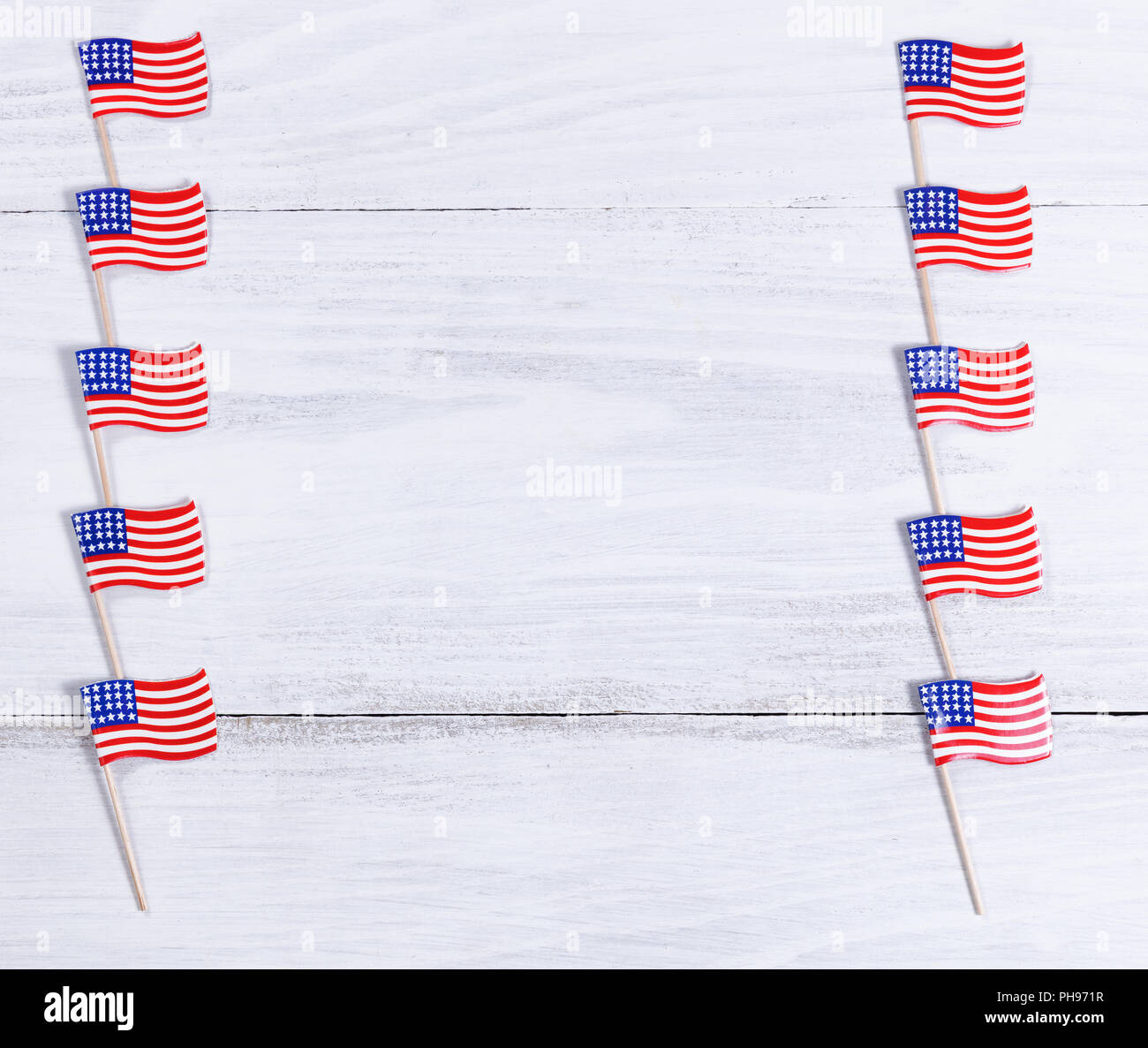 Usa flags decoration hi-res stock photography and images - Alamy