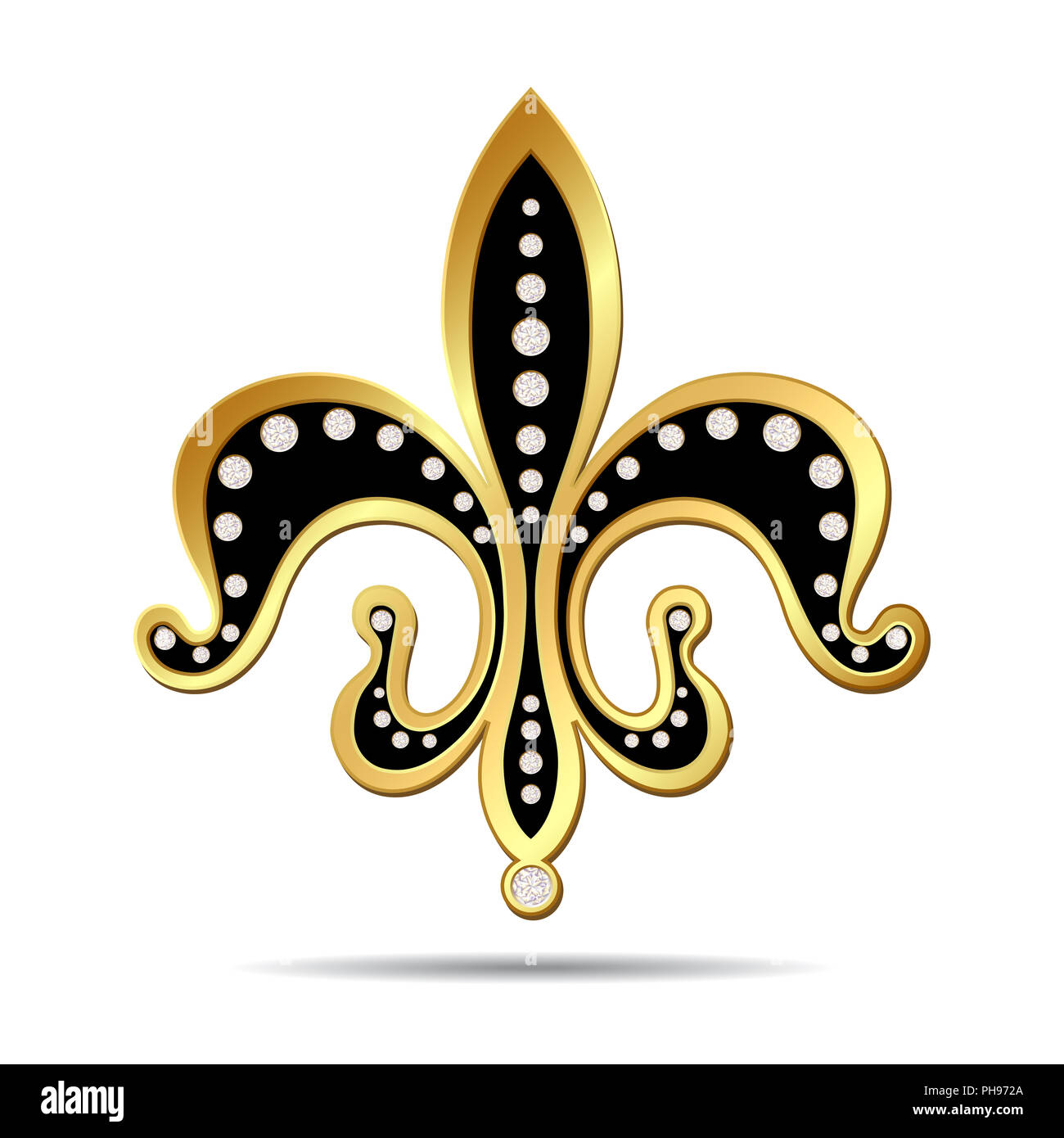 Fleur de lis pattern Cut Out Stock Images & Pictures - Alamy